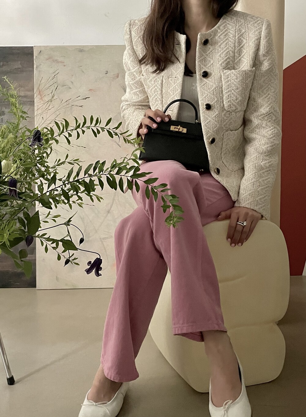 Atelier De Cemoment Elise Tweed Jacket _ Fabric by LESAGE, Made in ...