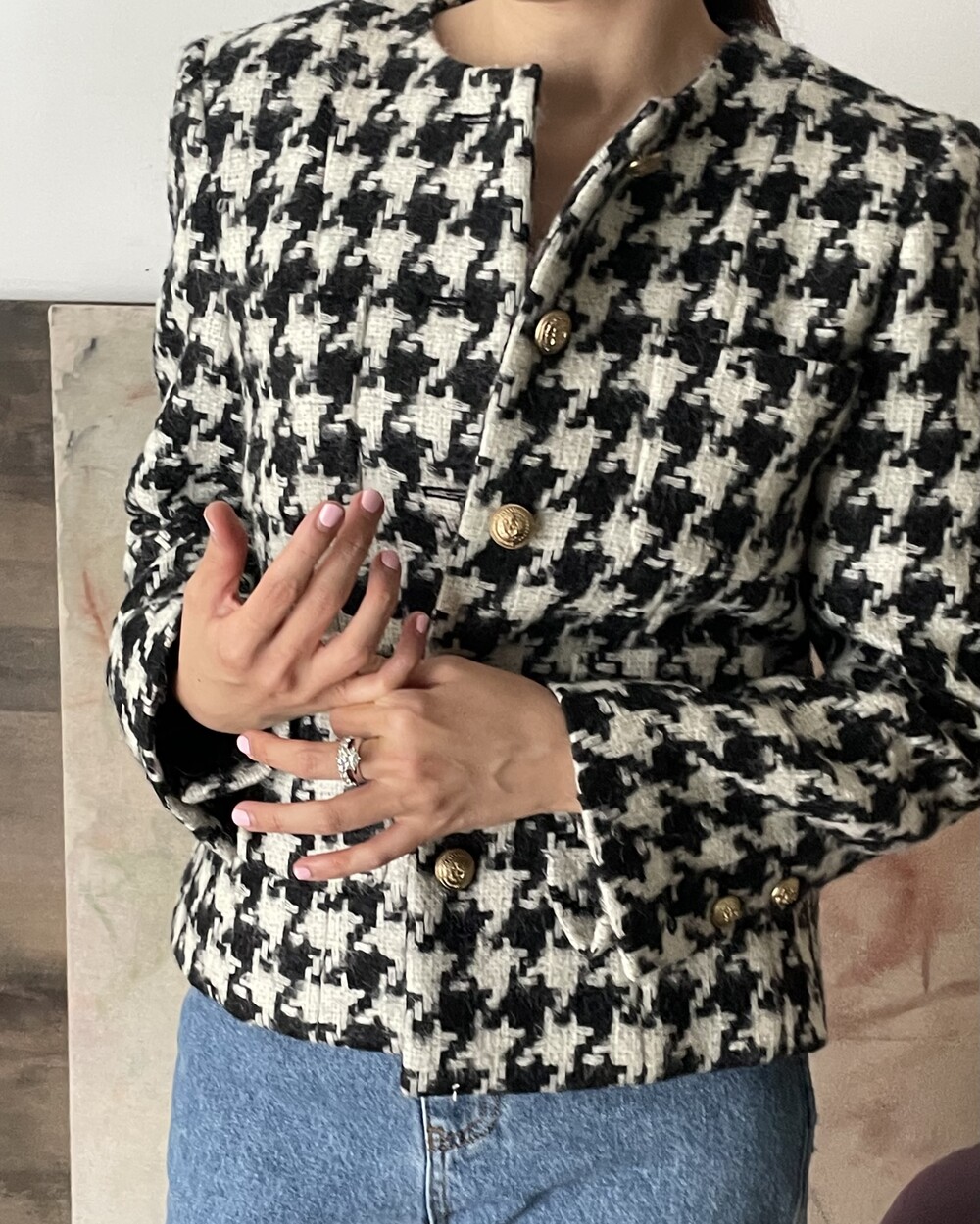 Atelier De Cemoment Carla Tweed Jacket _ Fabric by MOON TWEED, Made in ...