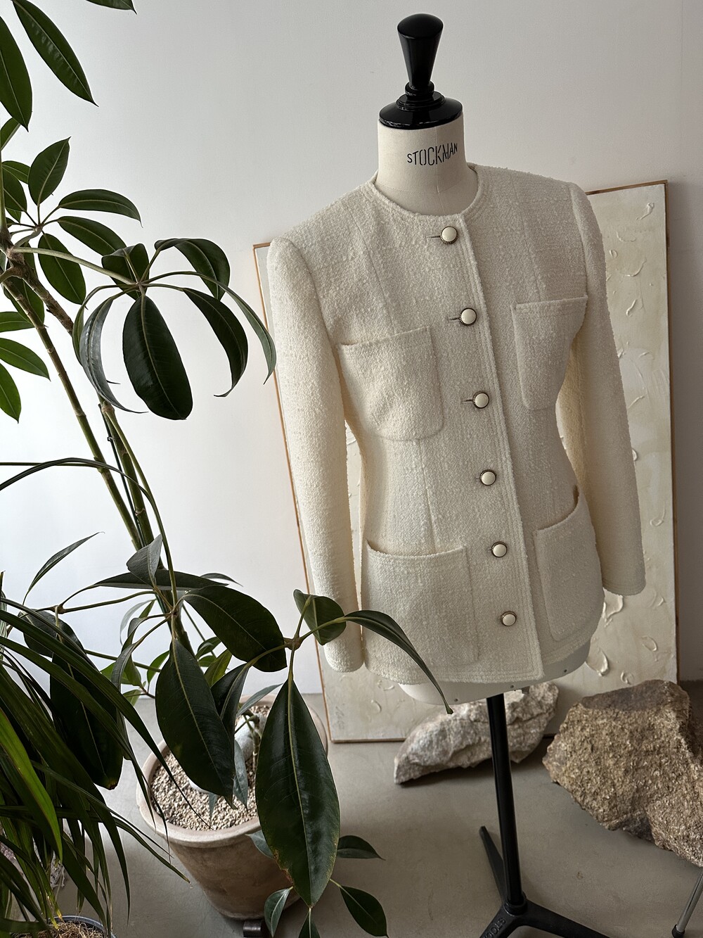 Atelier De Cemoment Helen Tweed Jacket _ Fabric by Lanificio Campore ...