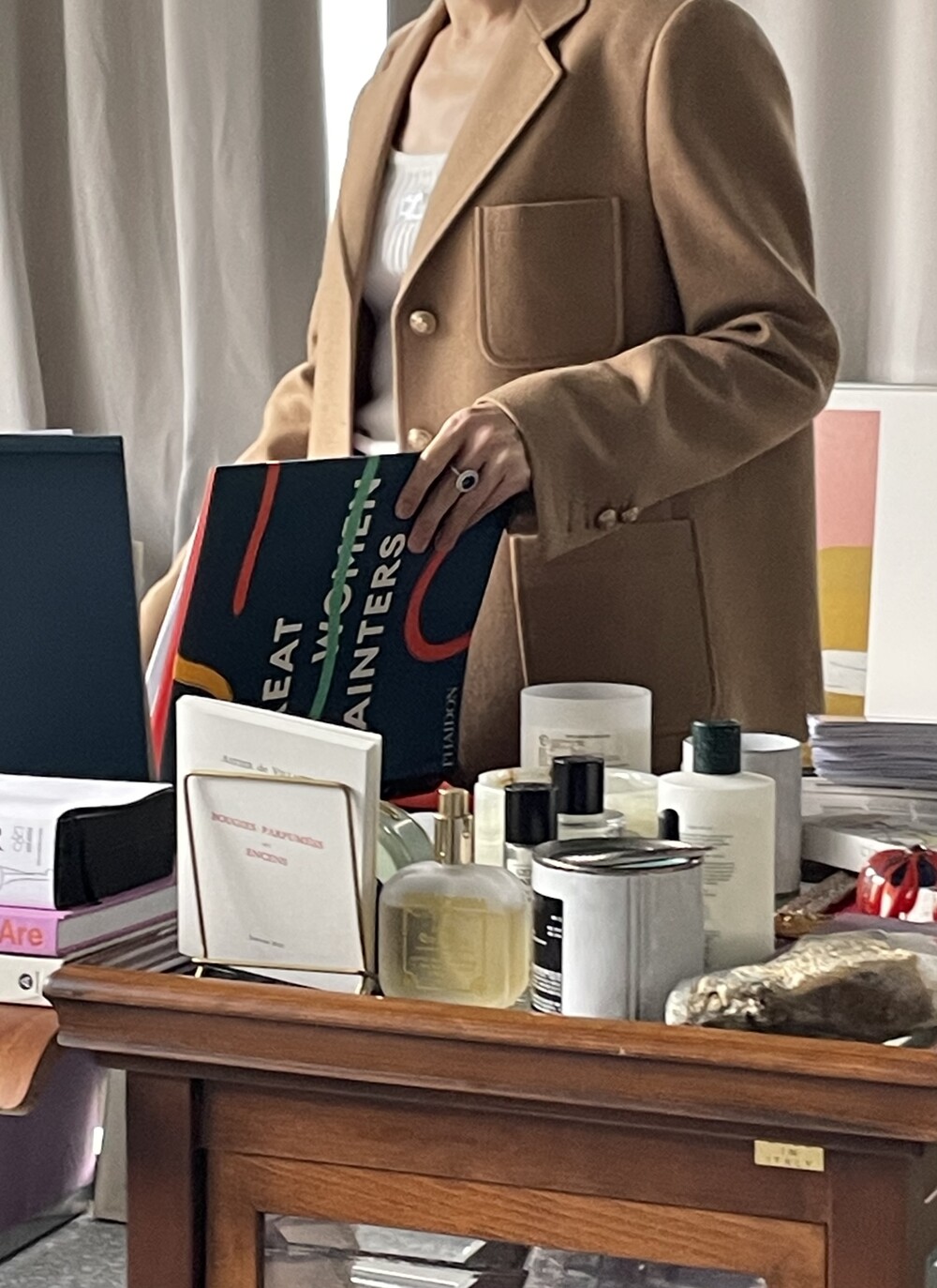 Stanley Camel/Wool Jacket _ Fabric by, Made in Japan