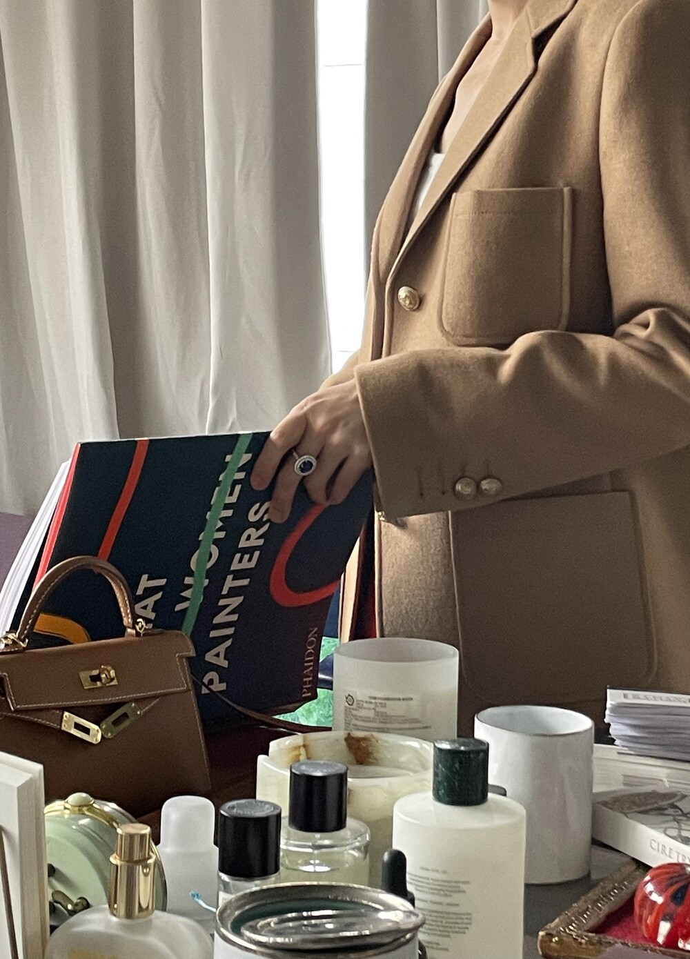 Stanley Camel/Wool Jacket _ Fabric by, Made in Japan