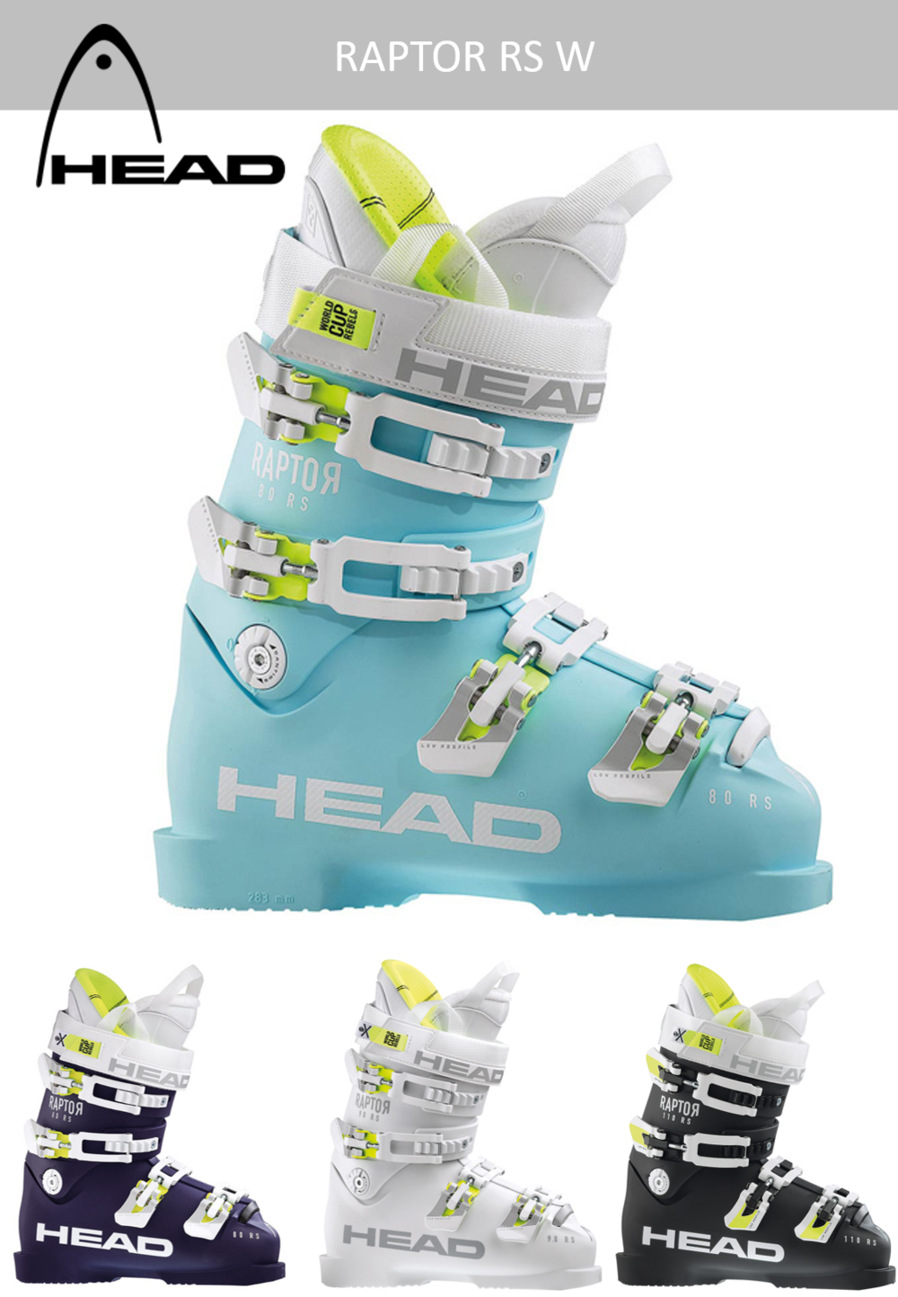 1819 HEAD RAPTOR RS W( FLEX : 70/80/90/100/110)