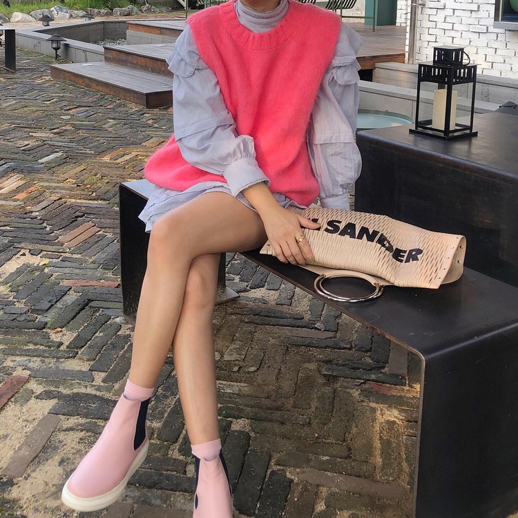 PINK CHELSEA BOOTS(재입고/바로발송)