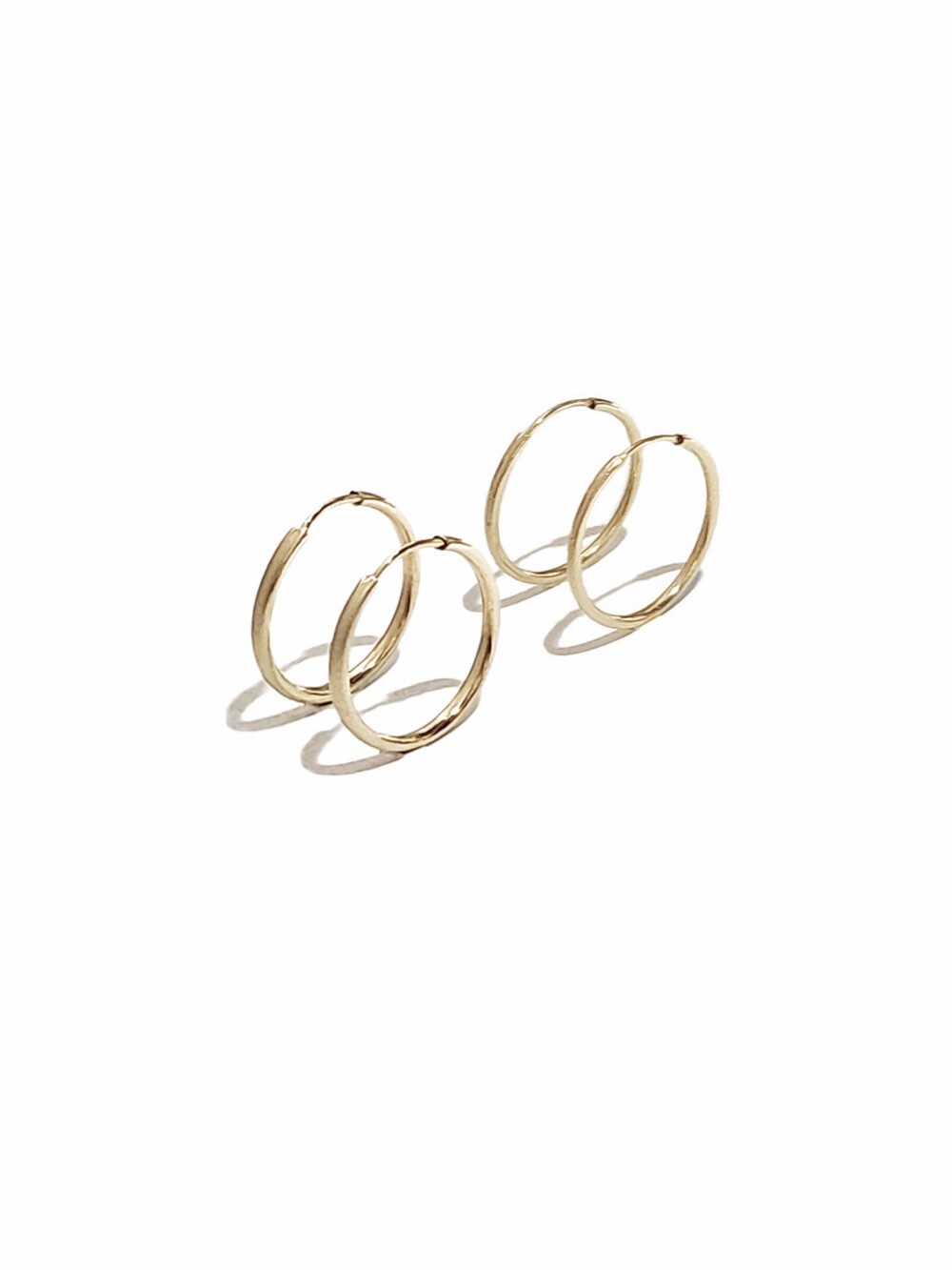 Round Hoop Earring