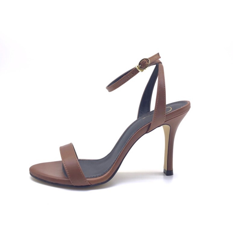 Summer Essential - Brown Strap Sandals - (5,7,8,9cm)