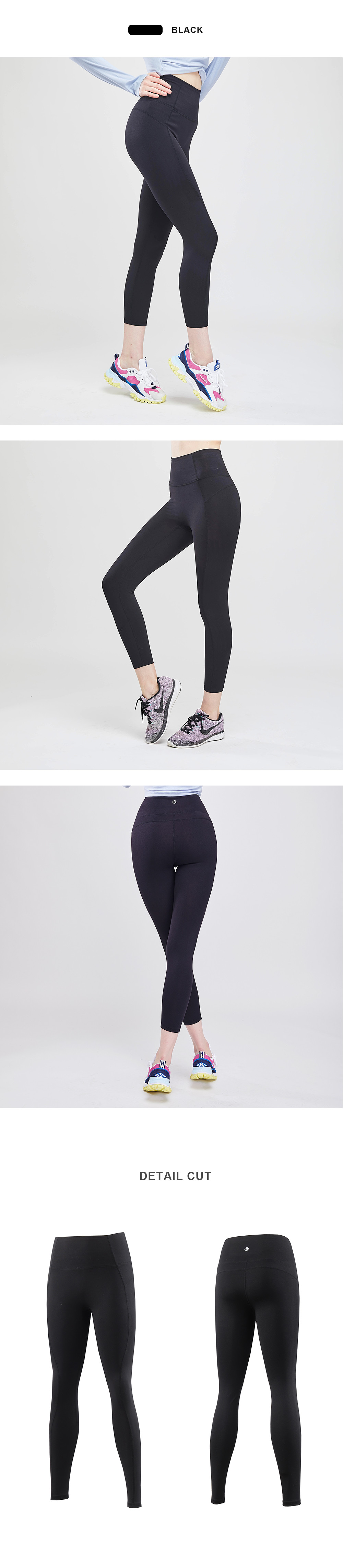 [LUFIT SET.01]에브리데이크롭티셔츠+1인치"레깅스