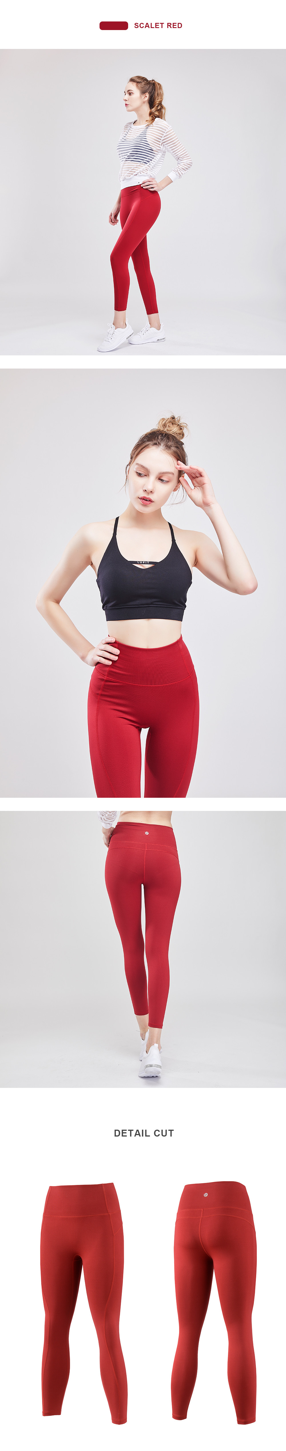 [LUFIT SET.01]에브리데이크롭티셔츠+1인치"레깅스