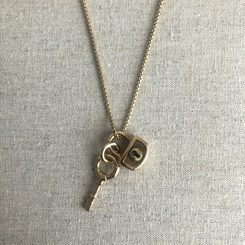 Key & Lock Necklace