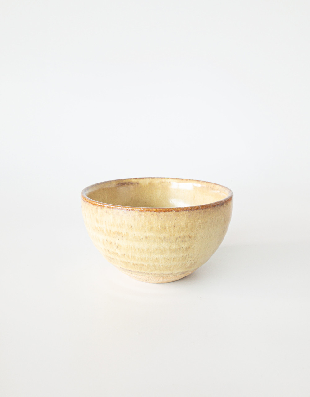 [Vintage] Cream Yellow Chawan