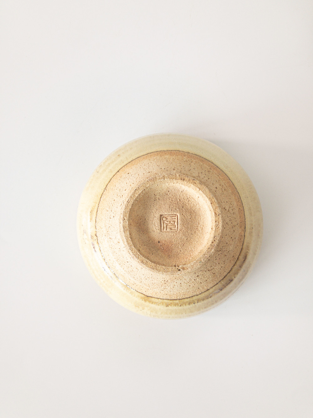 [Vintage] Cream Yellow Chawan