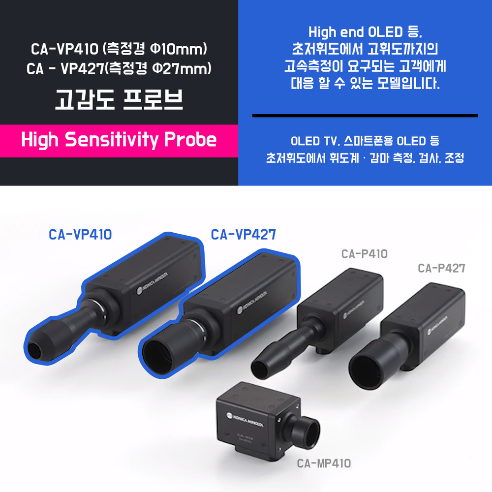 CA-410 - CA-VP427(고감도 프로브)