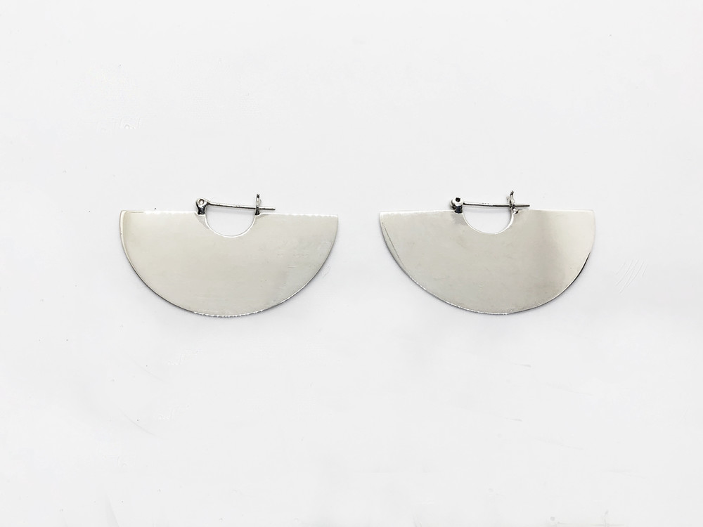 half moon earing