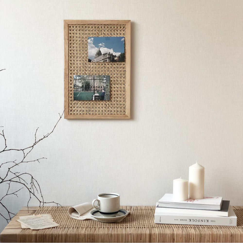 vamir cane table mat (사각 테이블 매트)