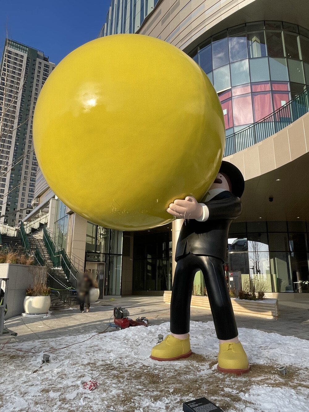 수원 스타필드 조명형 실외 대형 캐릭터 건축 조형물