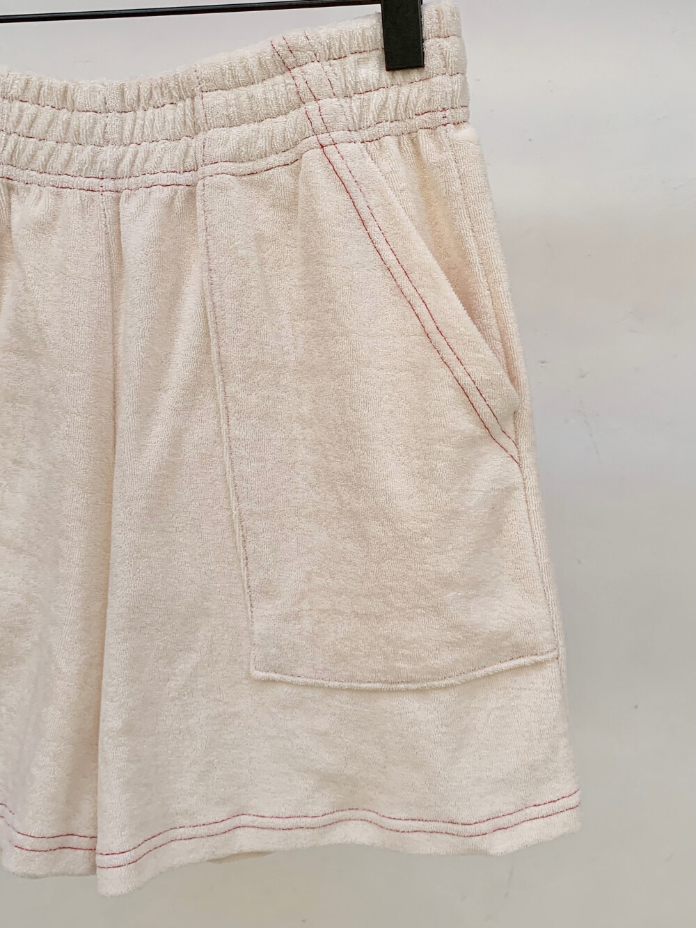 terry shorts / ivory