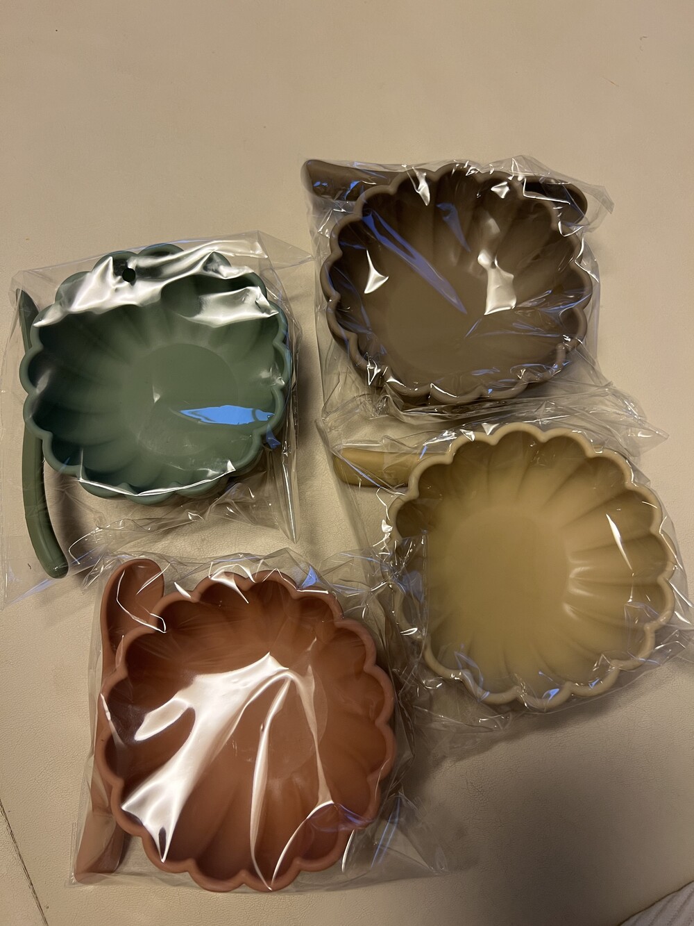 Scallop bowl & spoon set