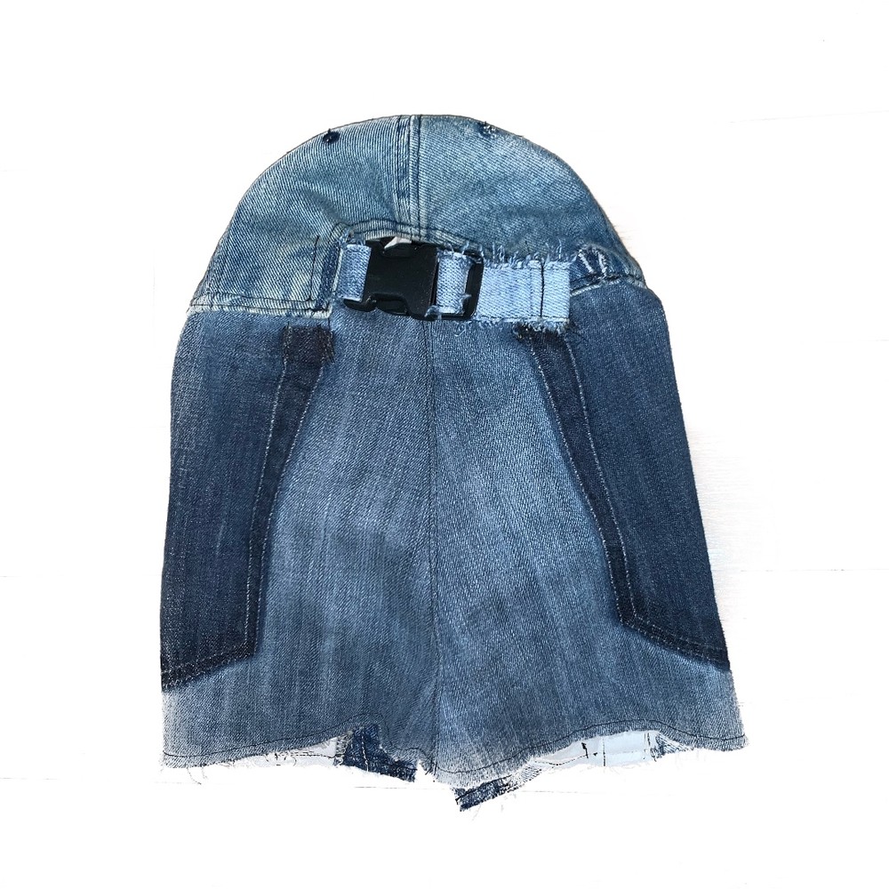 remake custom denim desert cap CT0002