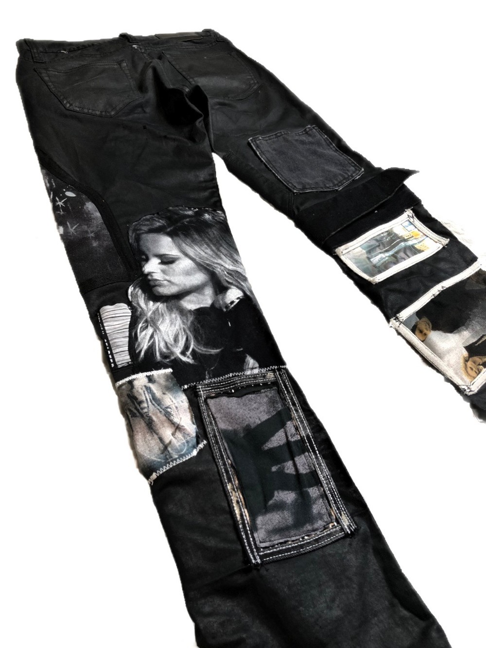 Funk punk patchwork jeans AP0019