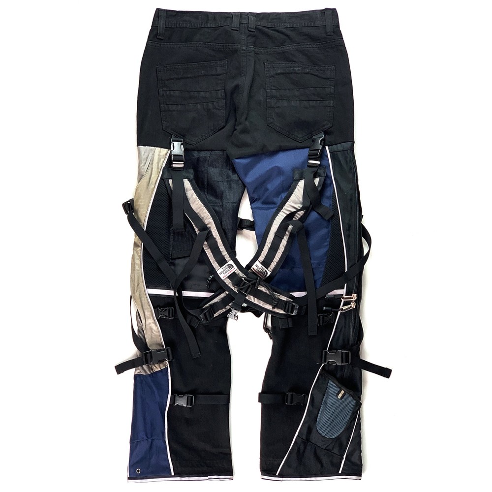 Double backpack detail pants CT0046