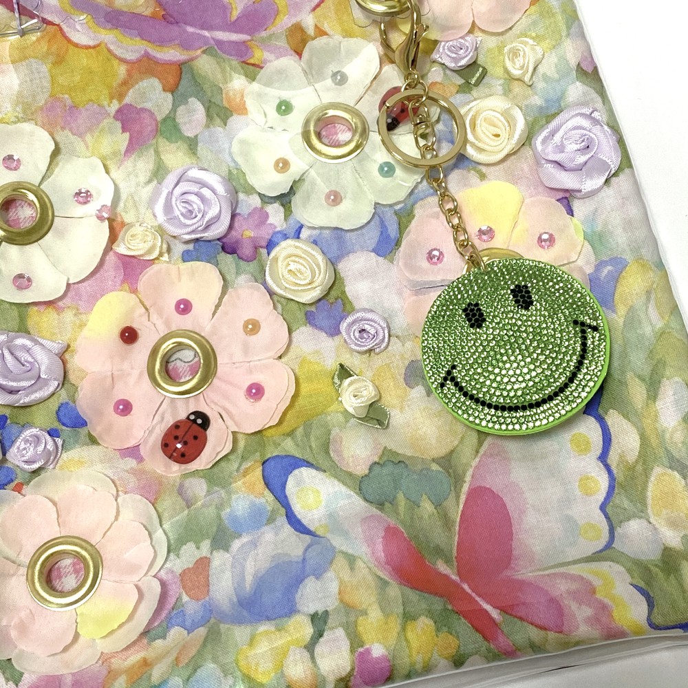 [HELLO.SISI] Ladybug mini bag (Green Key ring)