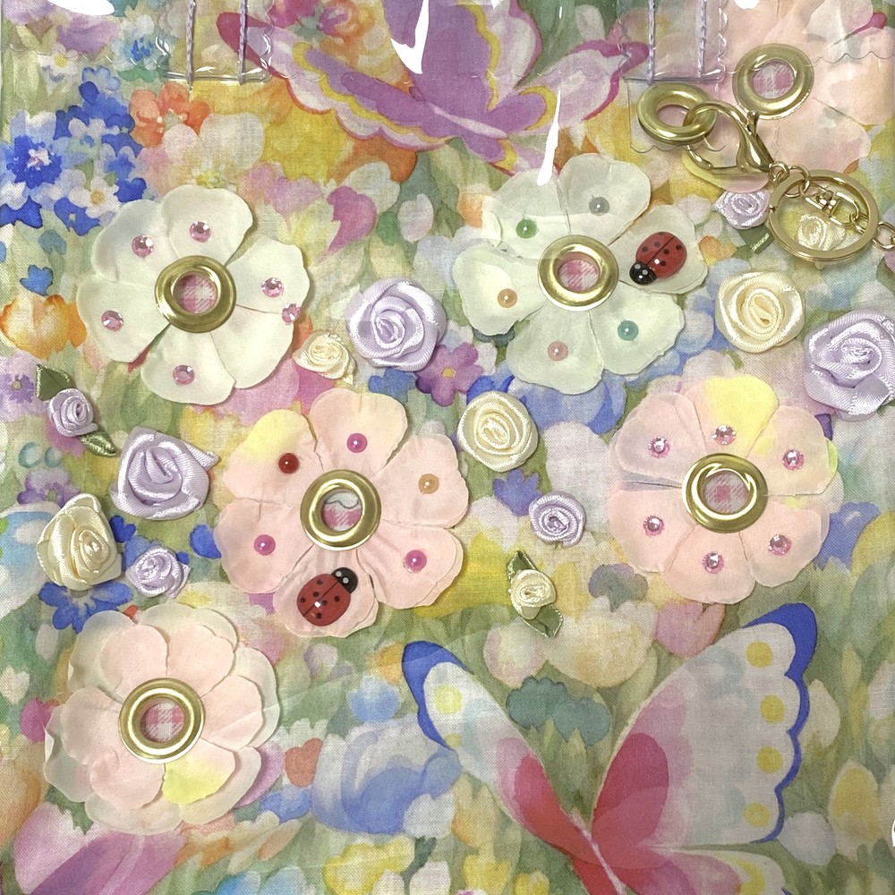 [HELLO.SISI] Ladybug mini bag (Green Key ring)