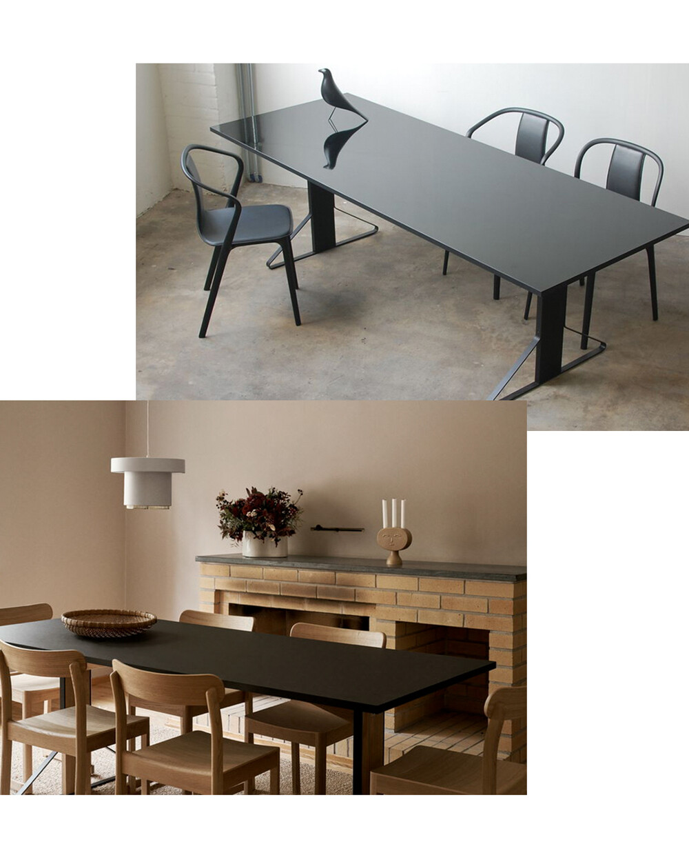 Artek Kaari table rectangular Black