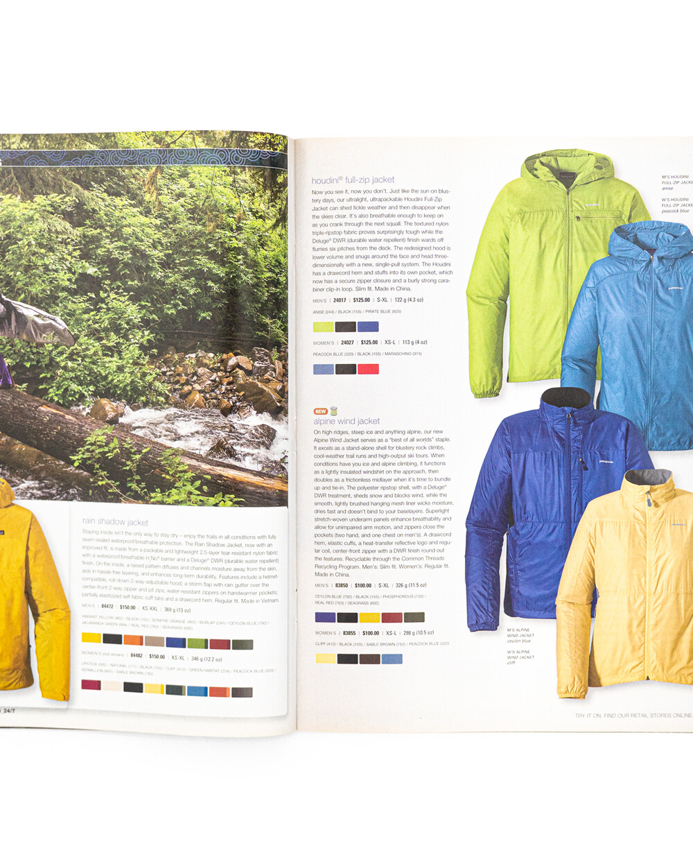 Patagonia Catalog 2009 summer