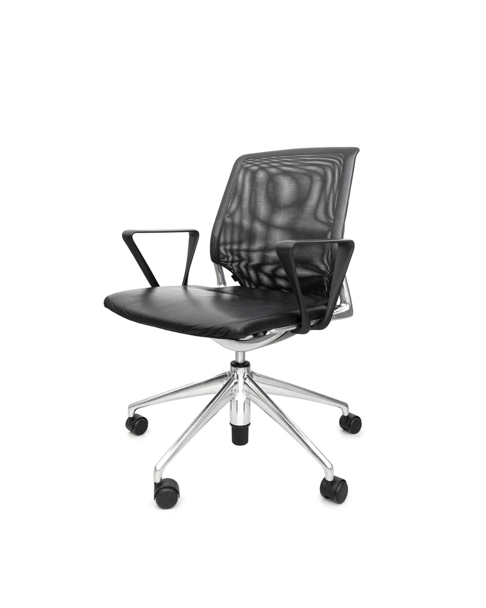 Vitra Meda Conference Chair (Leather Seat)