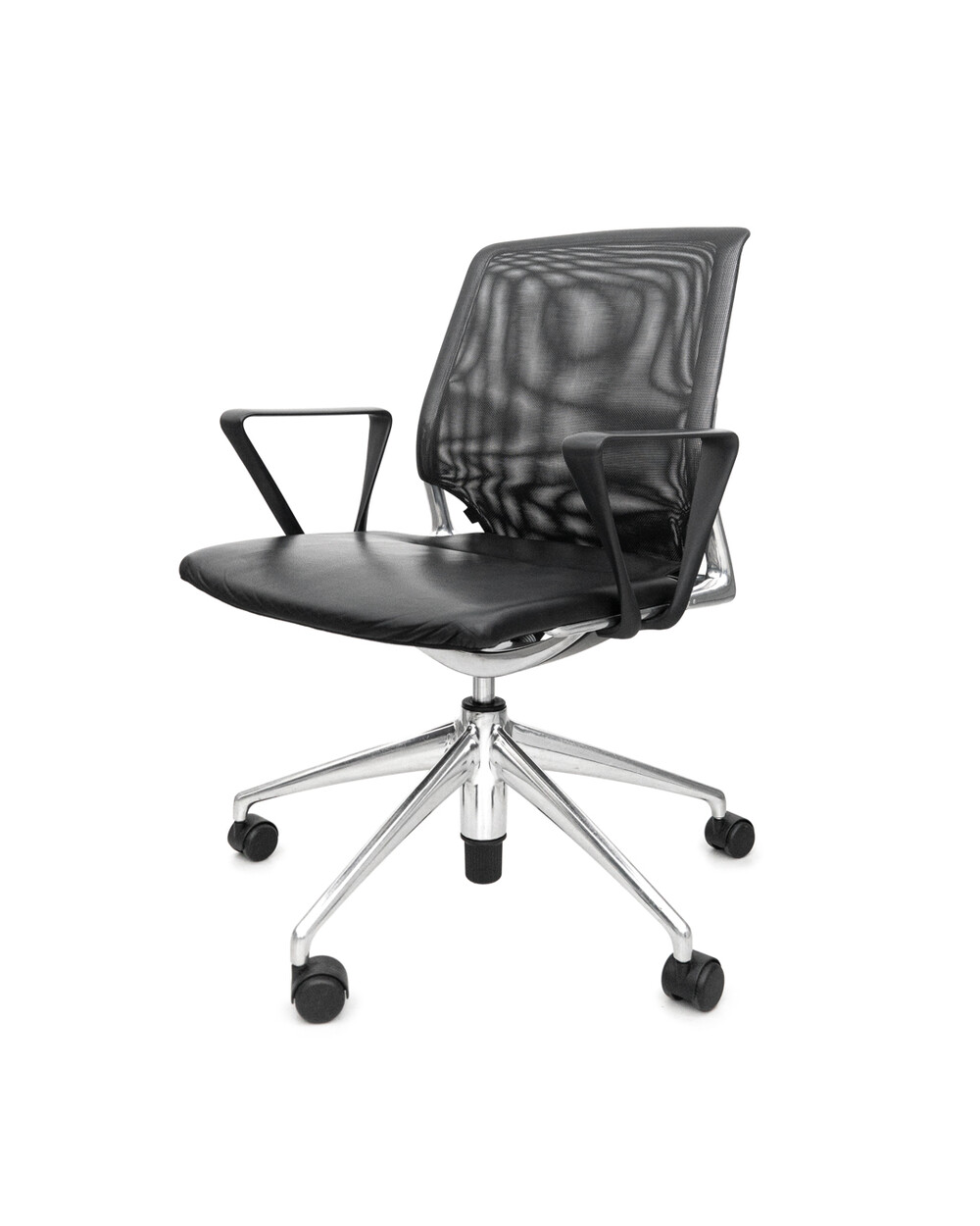 Vitra Meda Conference Chair (Leather Seat)