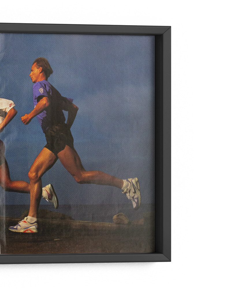 90s NIKE 'Just do it 365' Steve Moneghetti & Vicki Huber Original AD