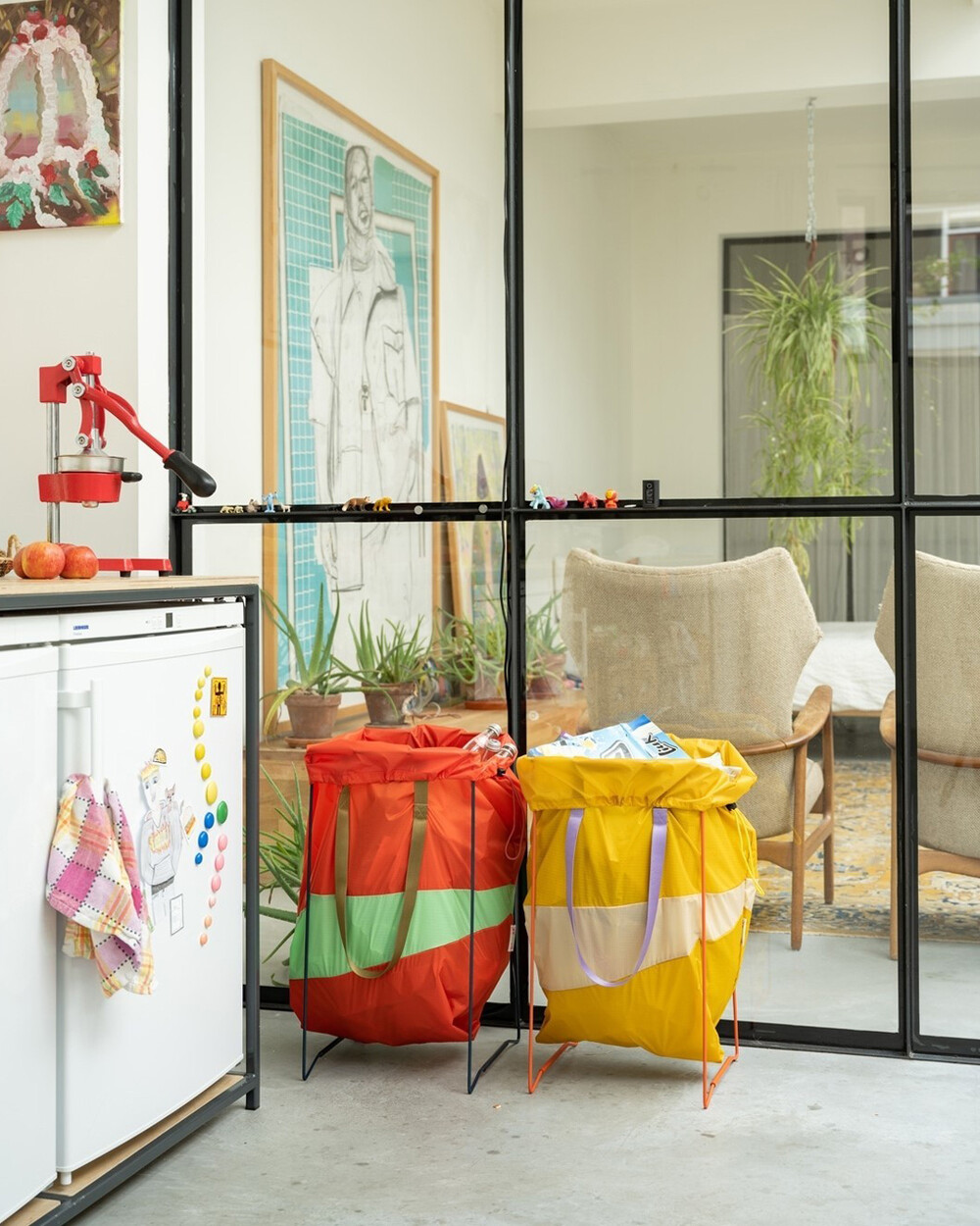 SUSAN BIJL 'Trash Rack' Green