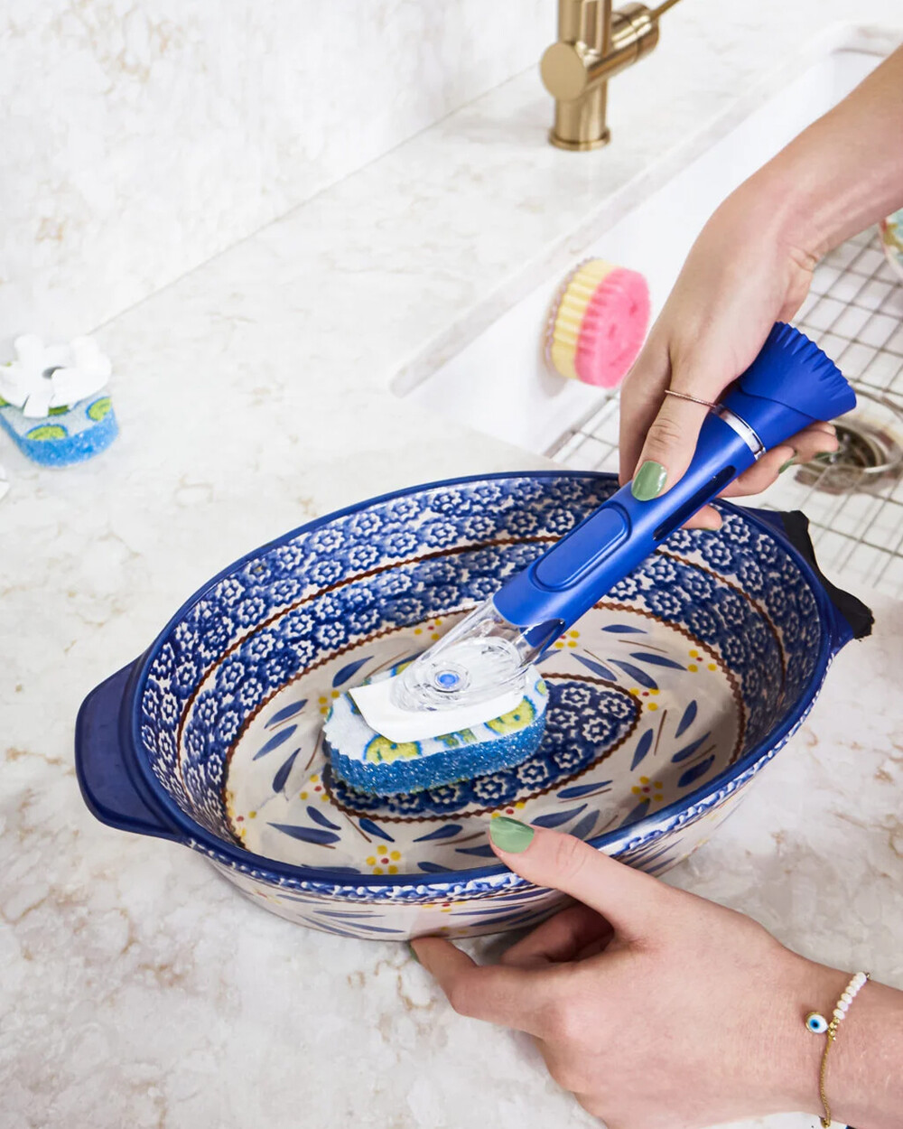 Scrub Daddy 'Dish Daddy Kit' Yellow