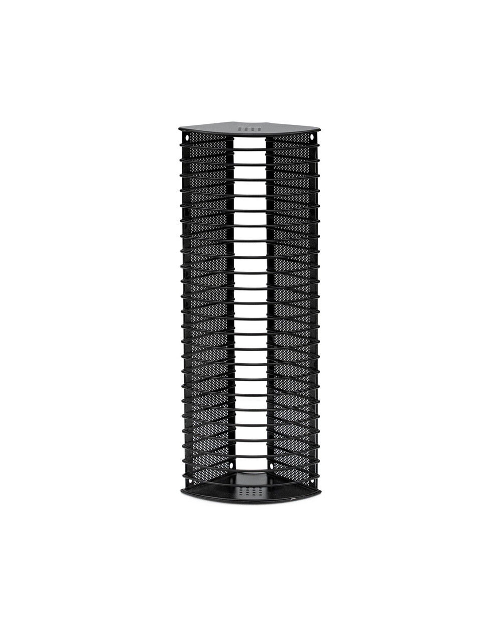 90s Techpoint CD Rack Black