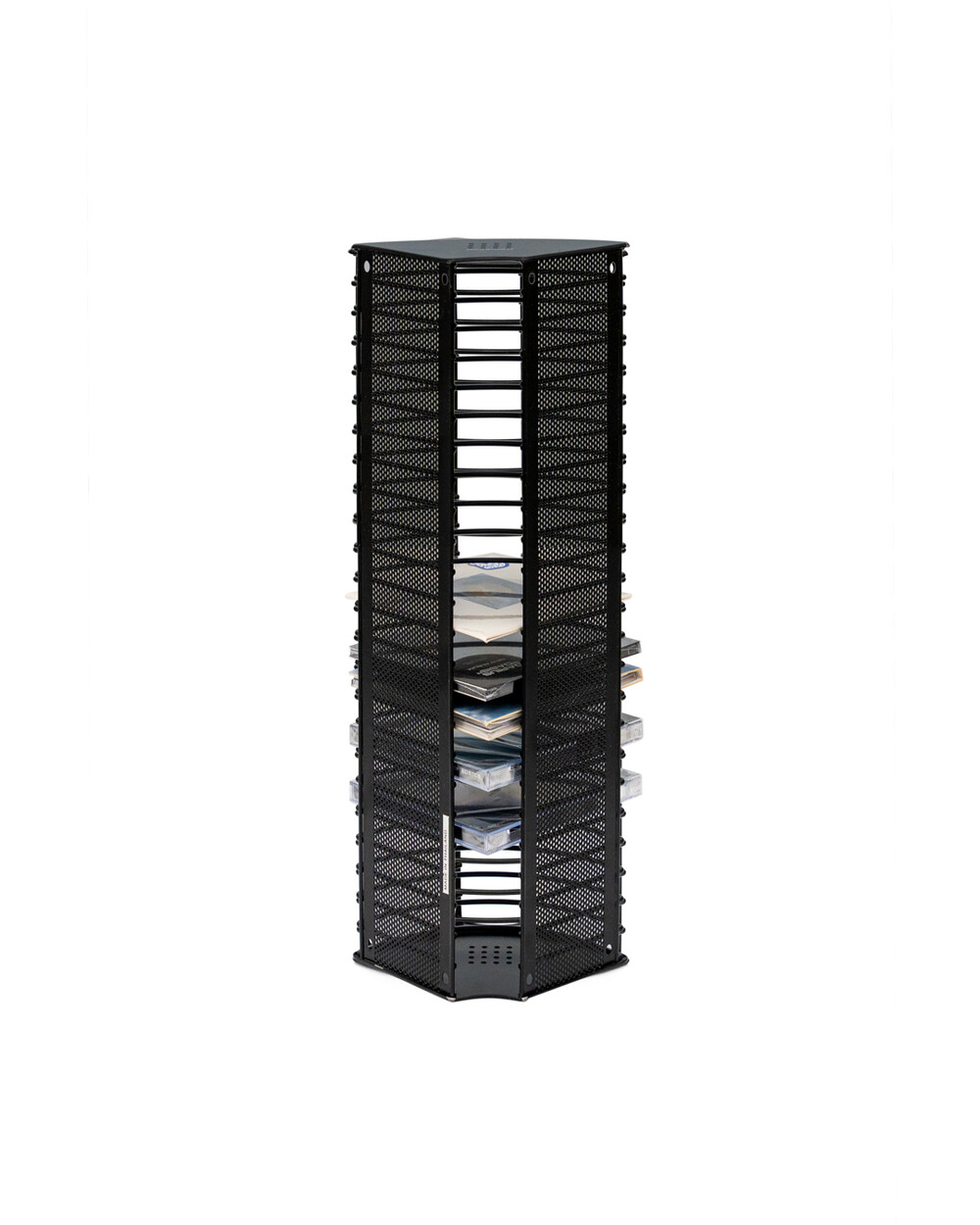 90s Techpoint CD Rack Black (Round)