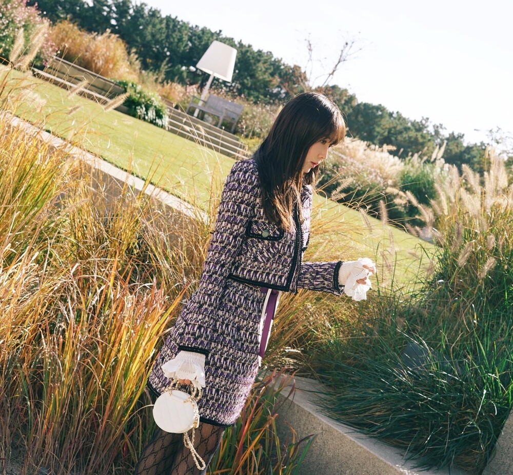 FW20 - Dahlia Tweed Set Up ( 스커트 포함 )