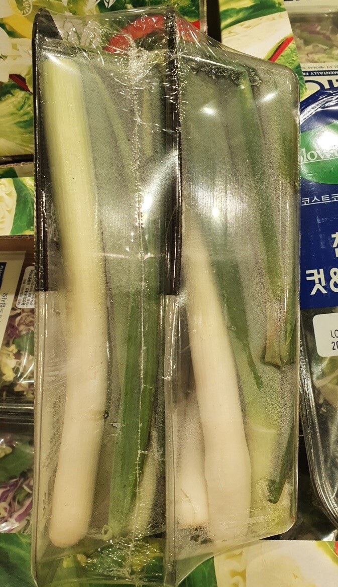 국내산 깐대파 냉장보관500G*2EA