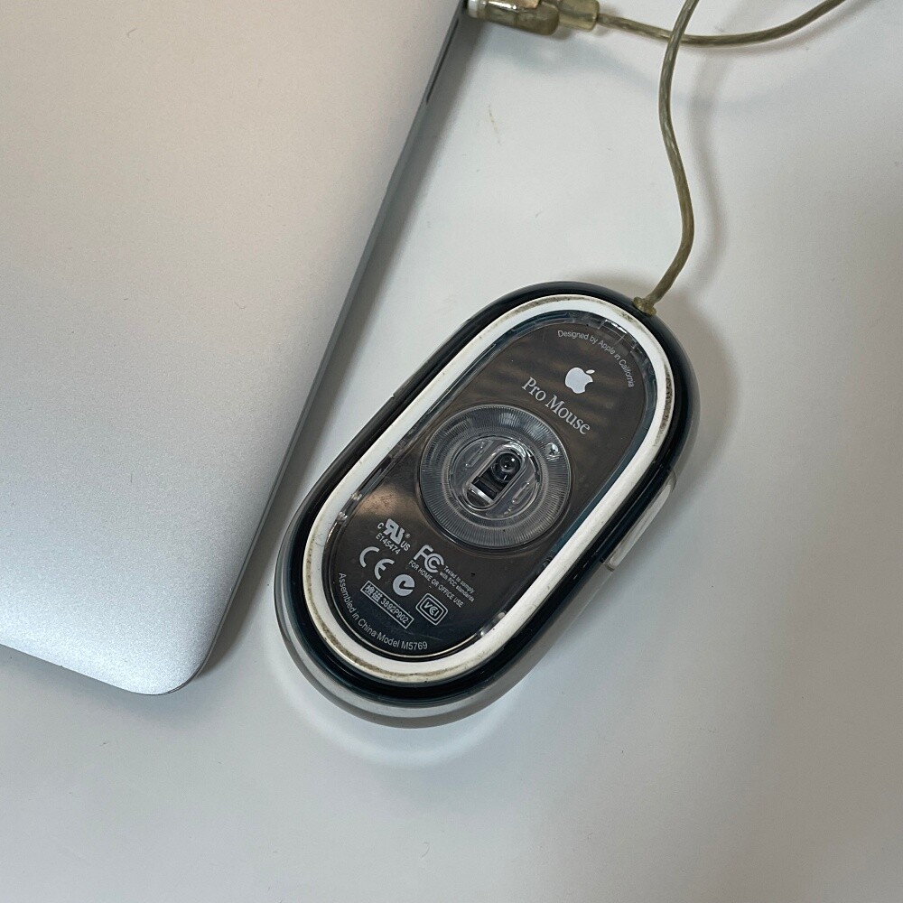 Apple Mouse Black (USB)