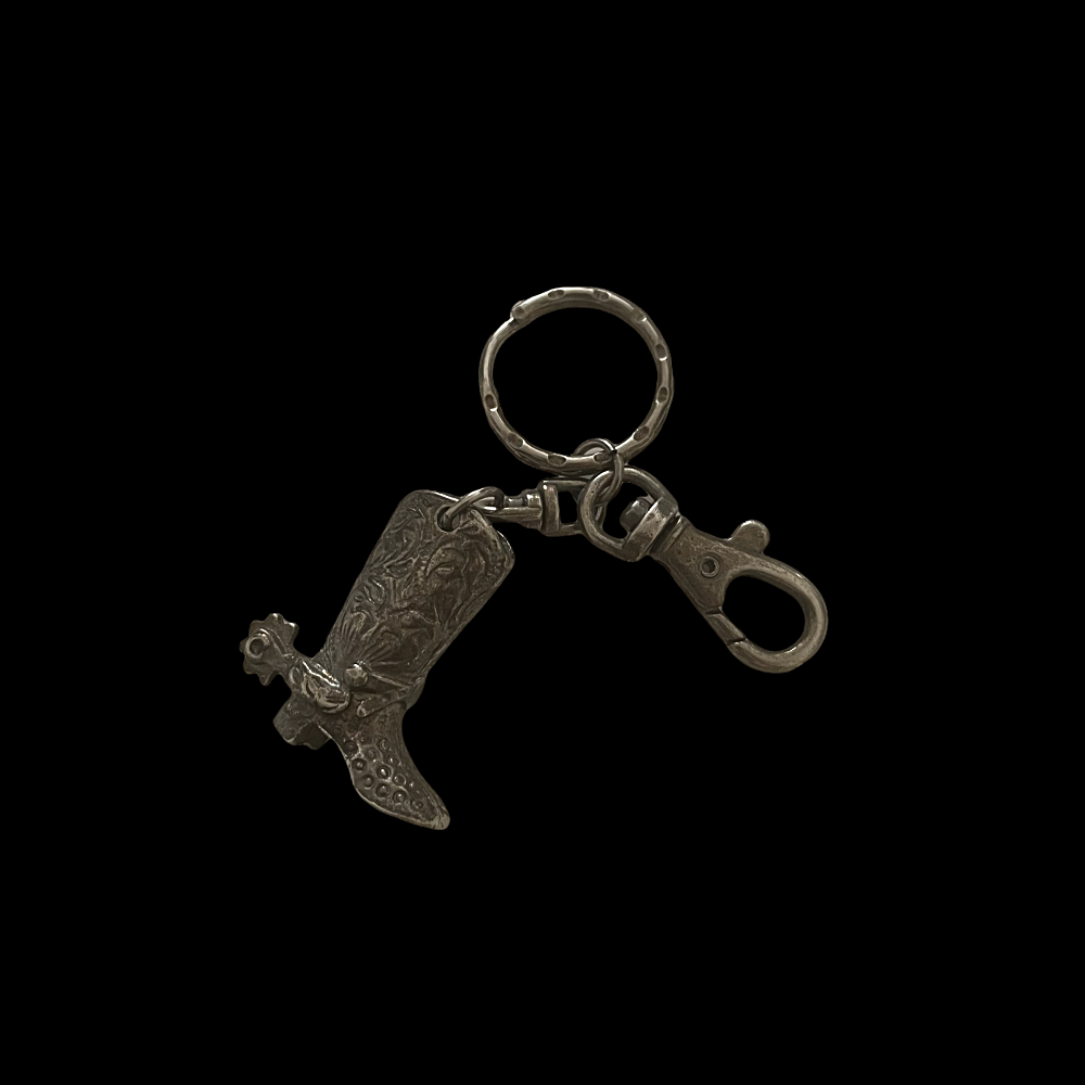 Western Boot Key Ring