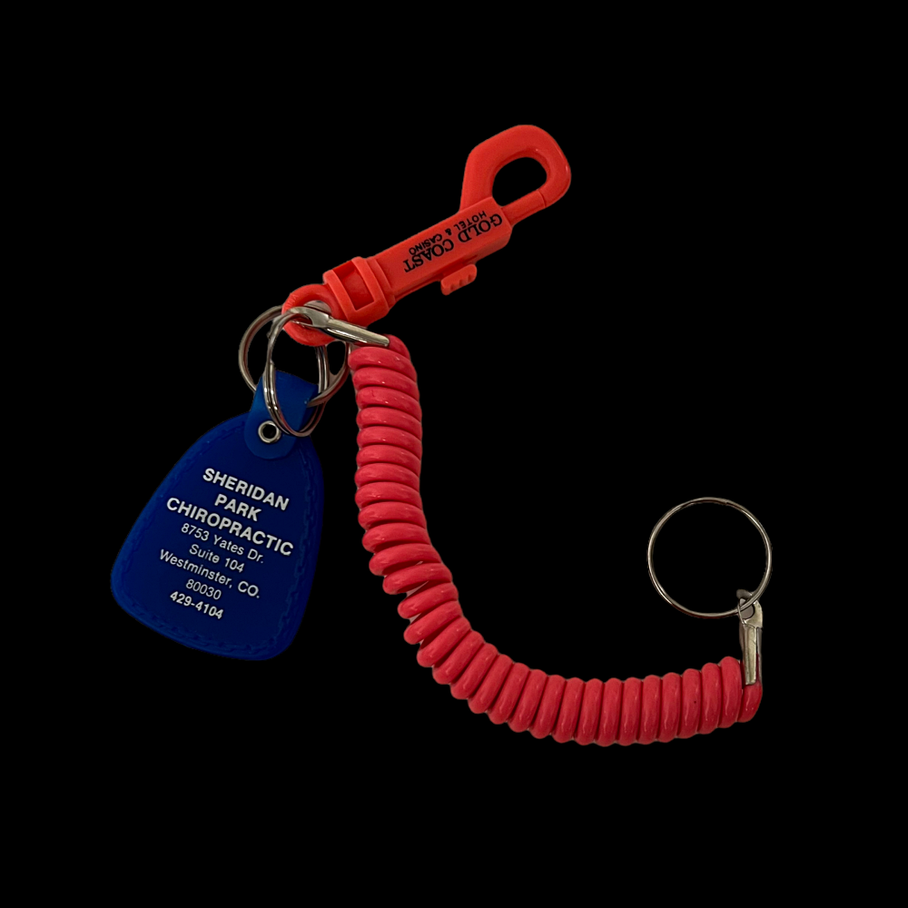 Vintage 90's Key Chain (Pink)