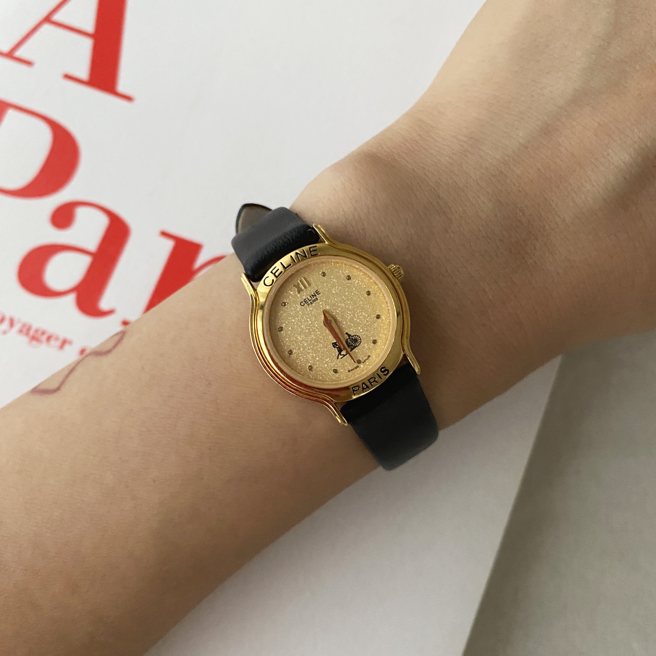 Vintage Celine Carriage Watch