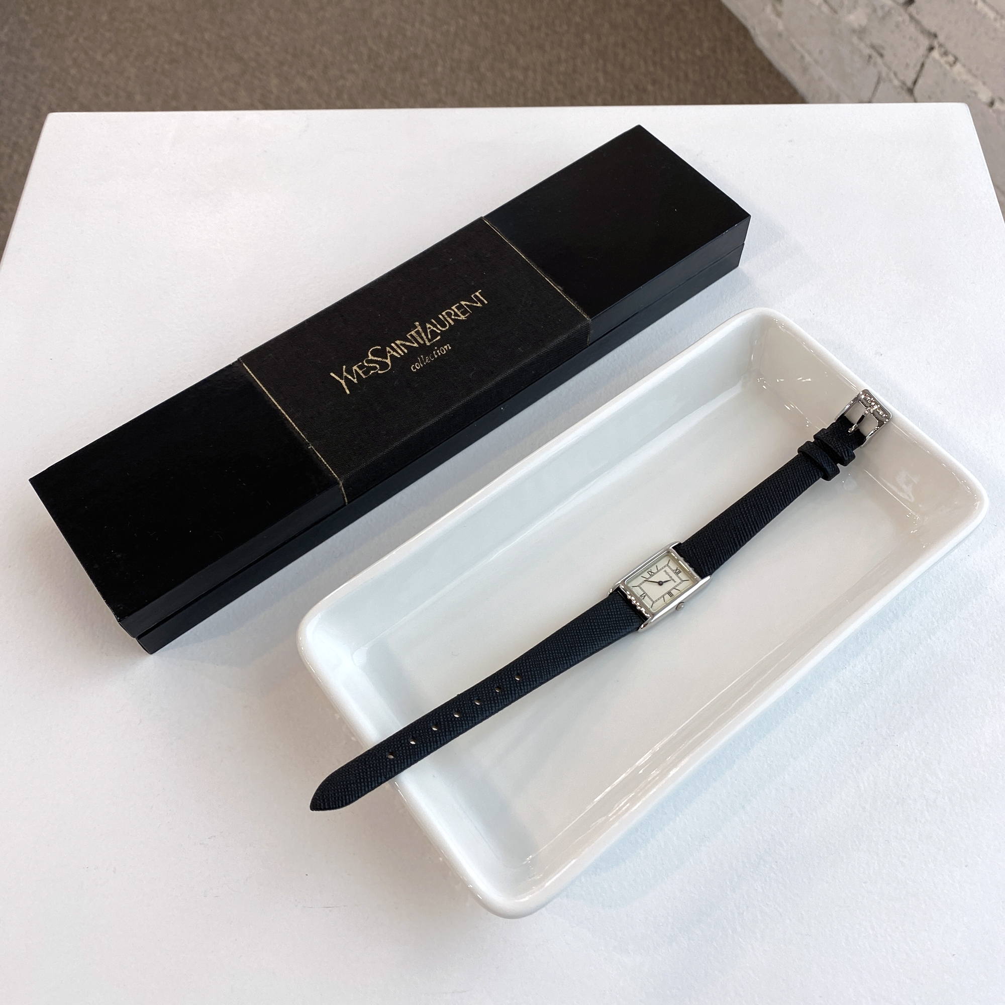 Vintage YSL Square watch
