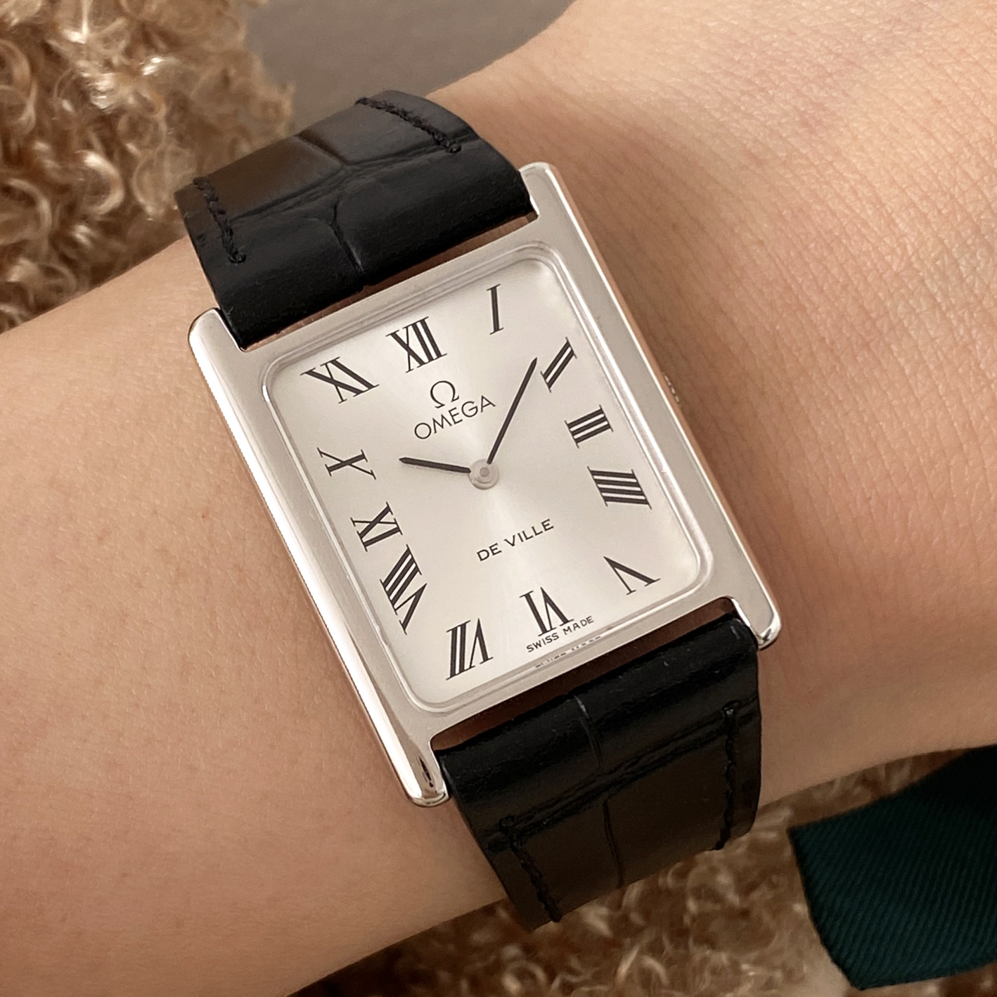 Vintage Omega Deville Tank manual Watch