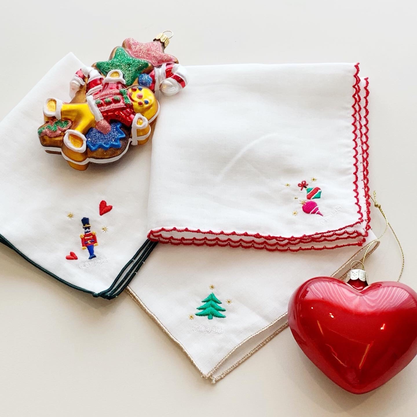 Holiday Baby Gauze Set
