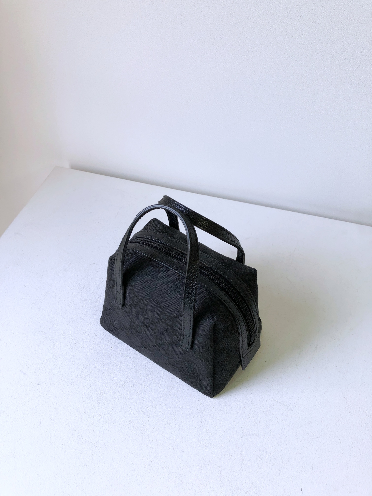 GUCCI GG Logo Jacquard Micro Mini Bag