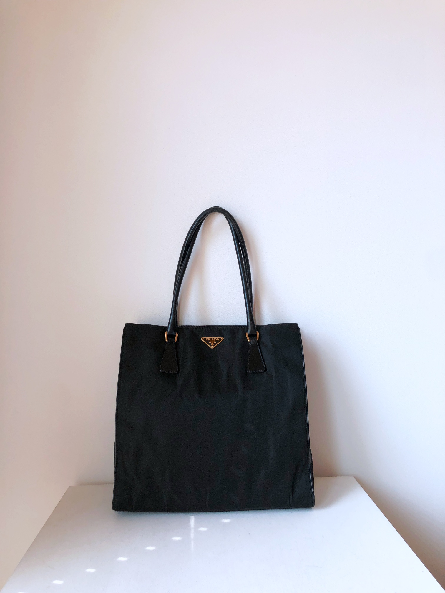 PRADA Pocono Square Shoulder Bag