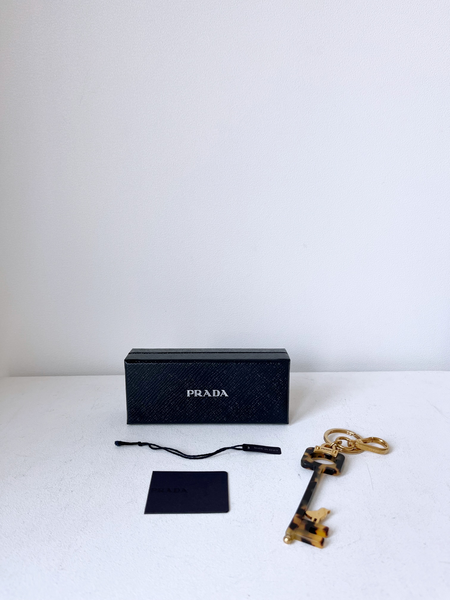 PRADA Bird Key Ring
