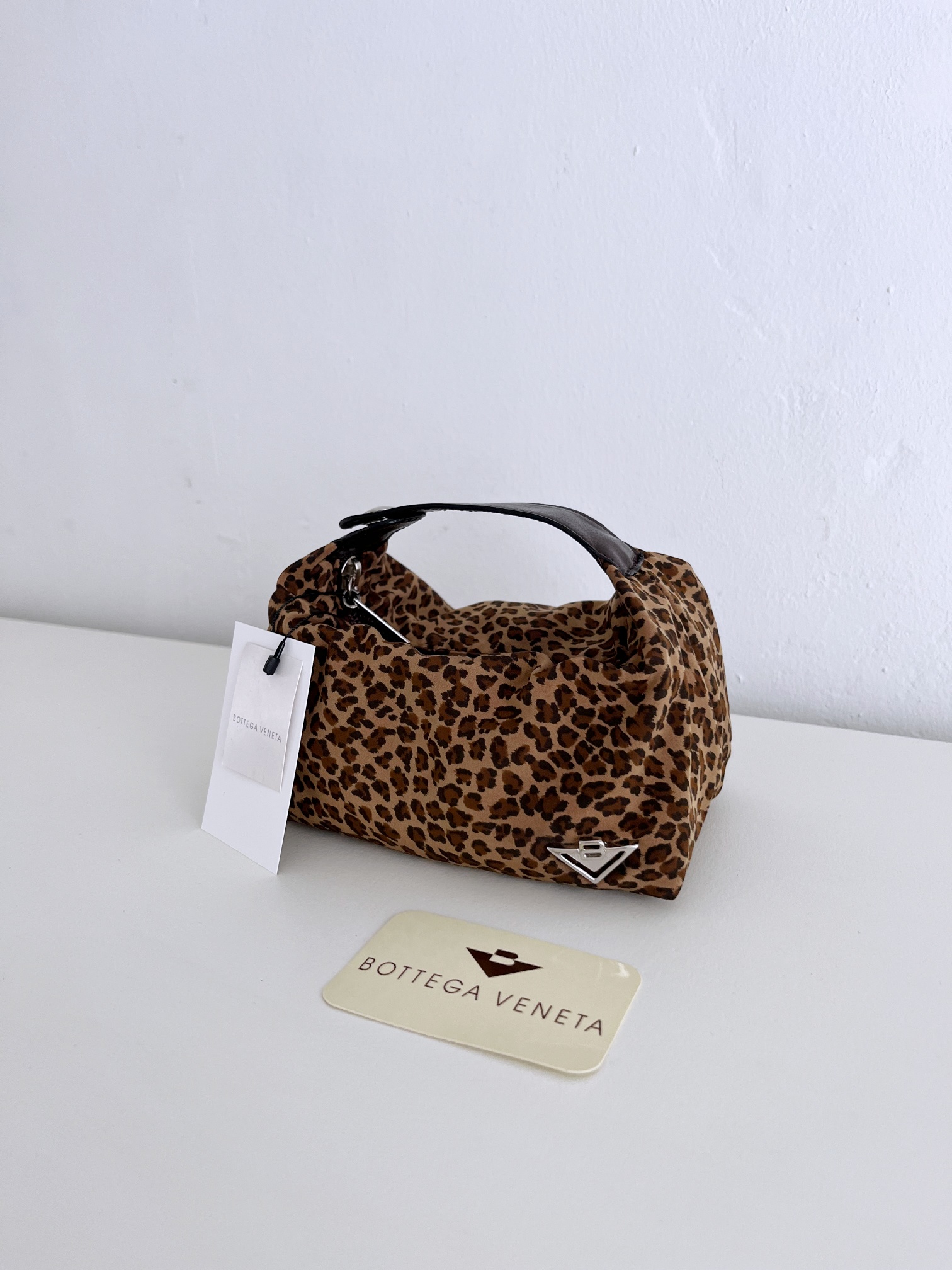 BOTTEGA VENETA Leopard Pattern Mini Bag