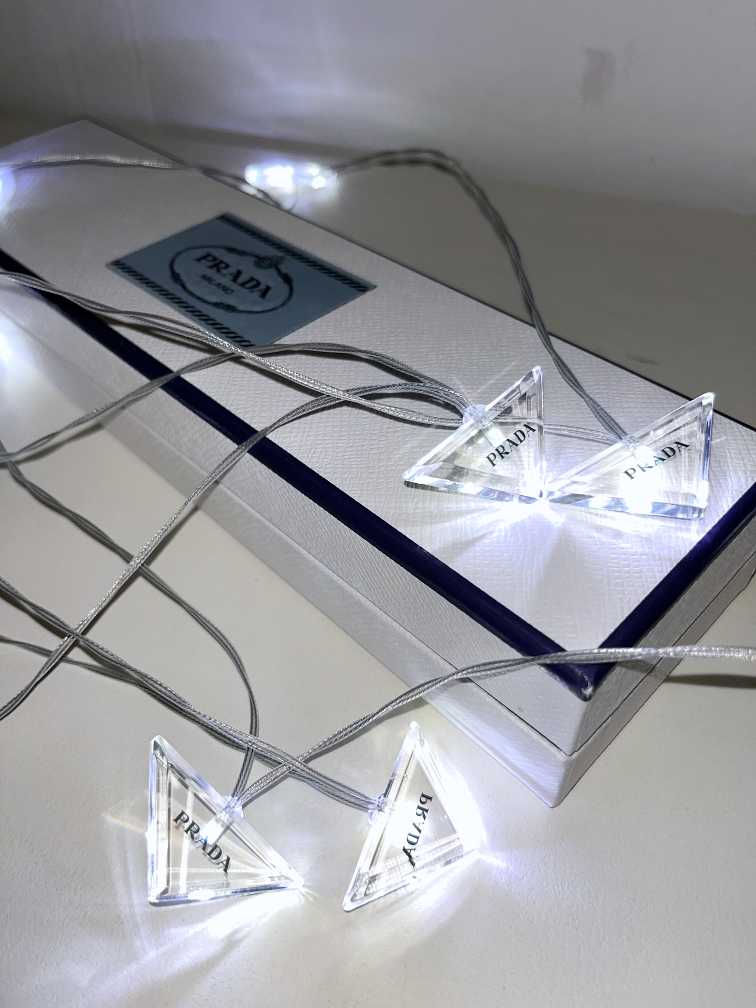 PRADA Logo Fairy Lights