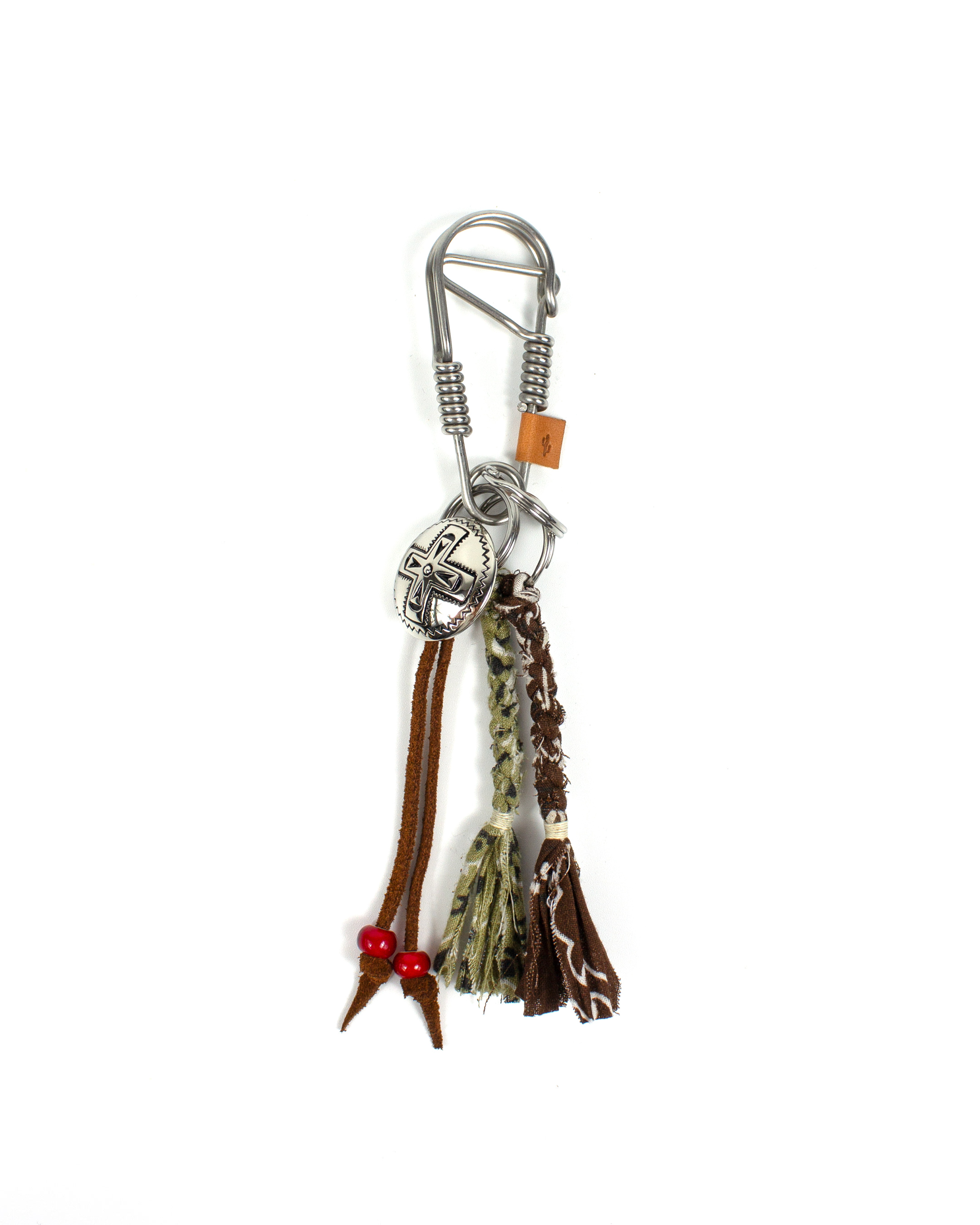 Bandana Key Holder(Khaki/Brown)