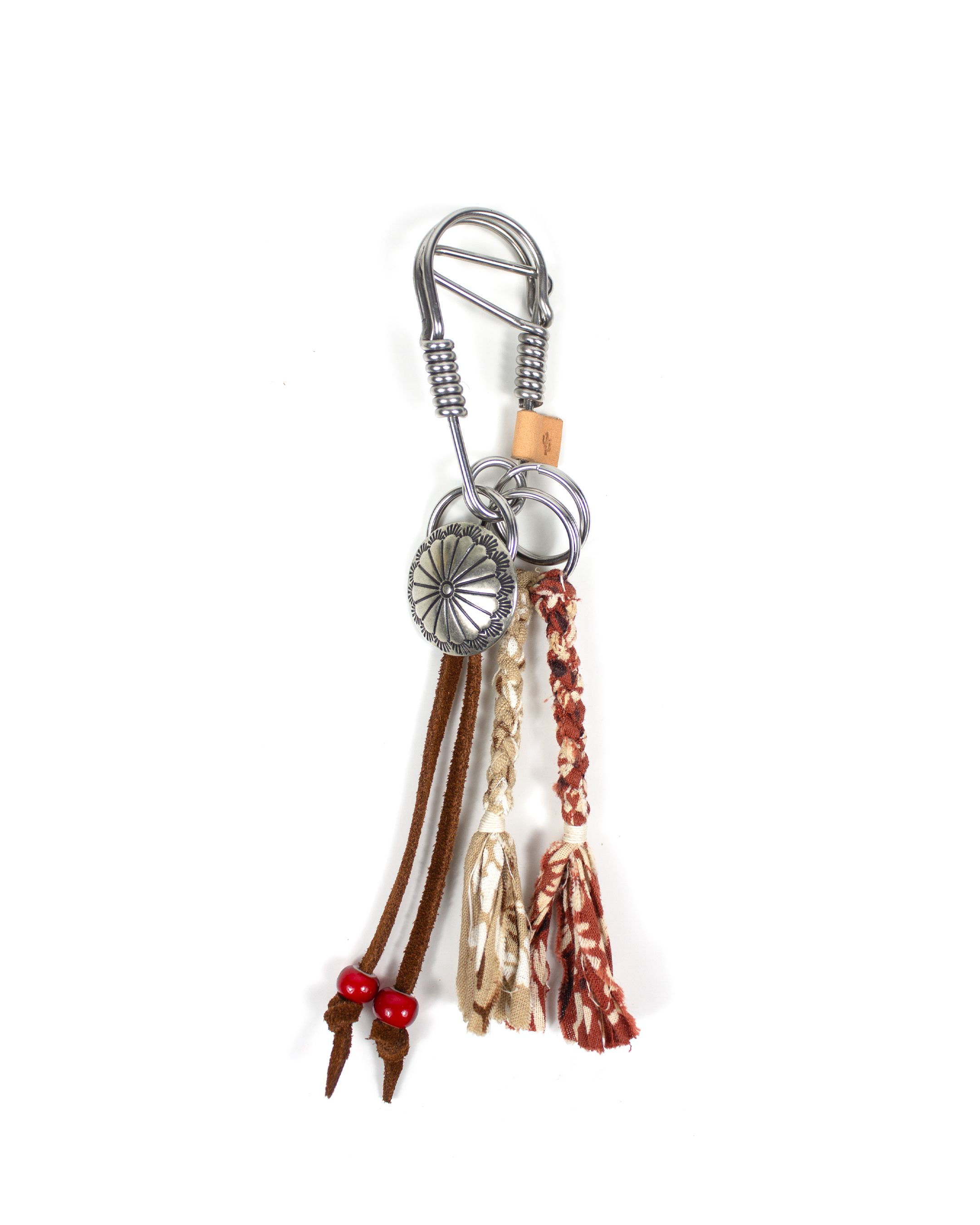 Bandana Key Holder(Brown/Beige)